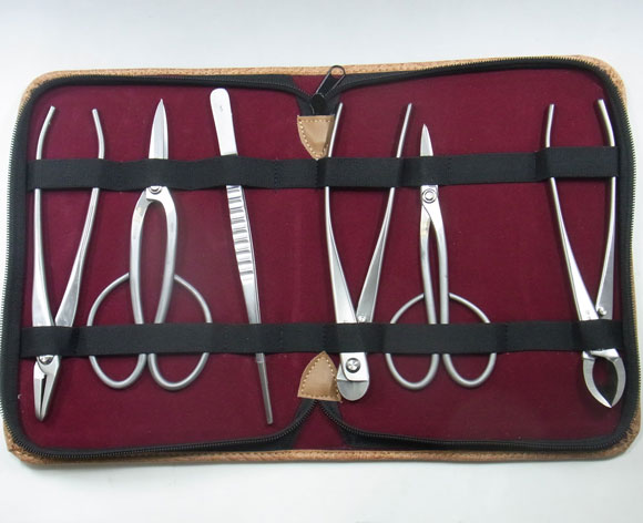 [KANESHIN of bonsai tool]Bonsai tool Stainless 6pcs set (No.819,No.802 ...