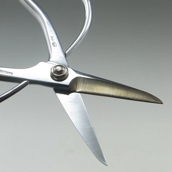 [KANESHIN of bonsai tool]Chromium plated mini bonsai scissors ...