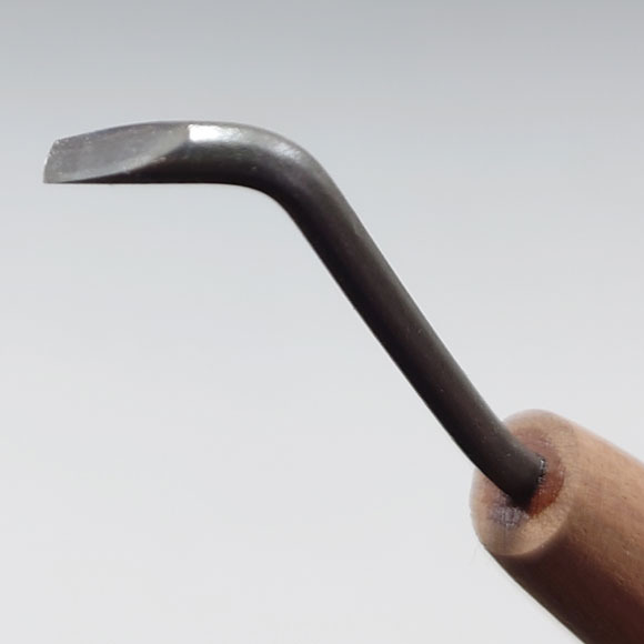 [KANESHIN of bonsai tool]Bonsai chisel "Scrap out blade"